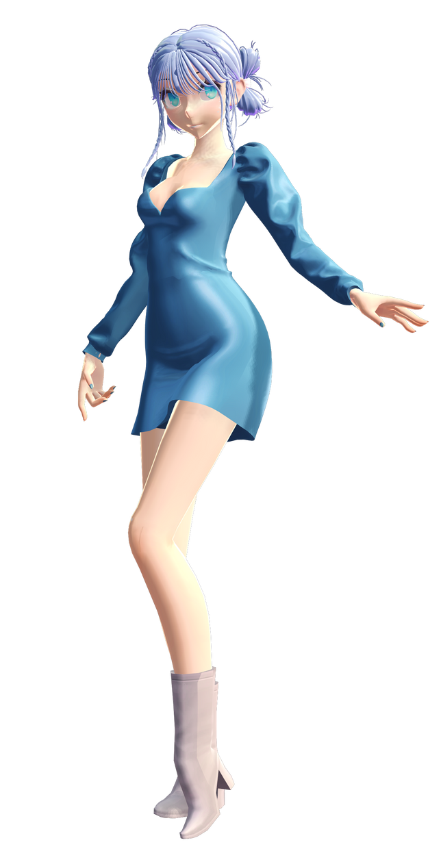 [MMD] Mint Ice Model + DL by FilipinaNina on DeviantArt