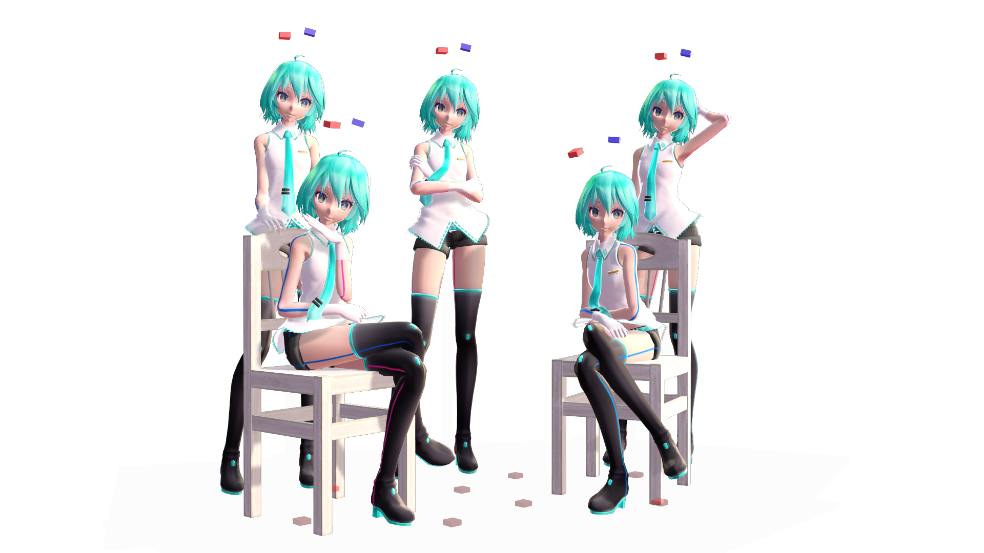 Mmd Group Pose 1 Dl By Filipinanina On Deviantart