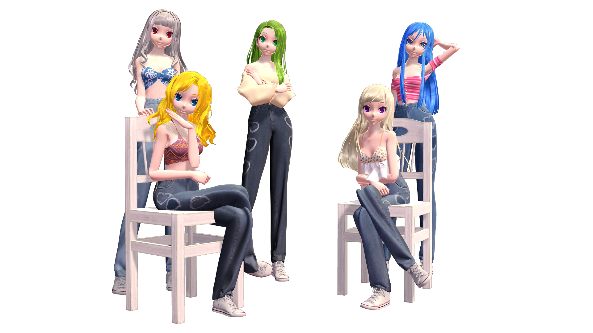 [MMD] TDA Summer Girls + DL by FilipinaNina on DeviantArt