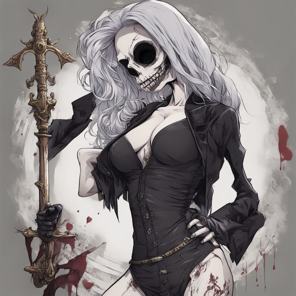 Lady Death And Her Chaos Scepter by Devastas on DeviantArt