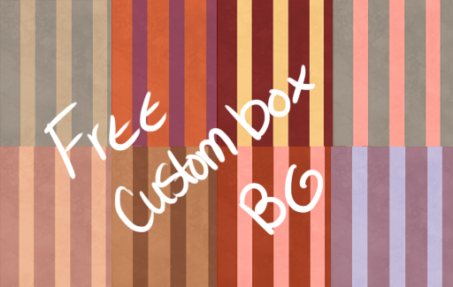 8 Free custom box backgrounds by NatsukiNoHana on DeviantArt