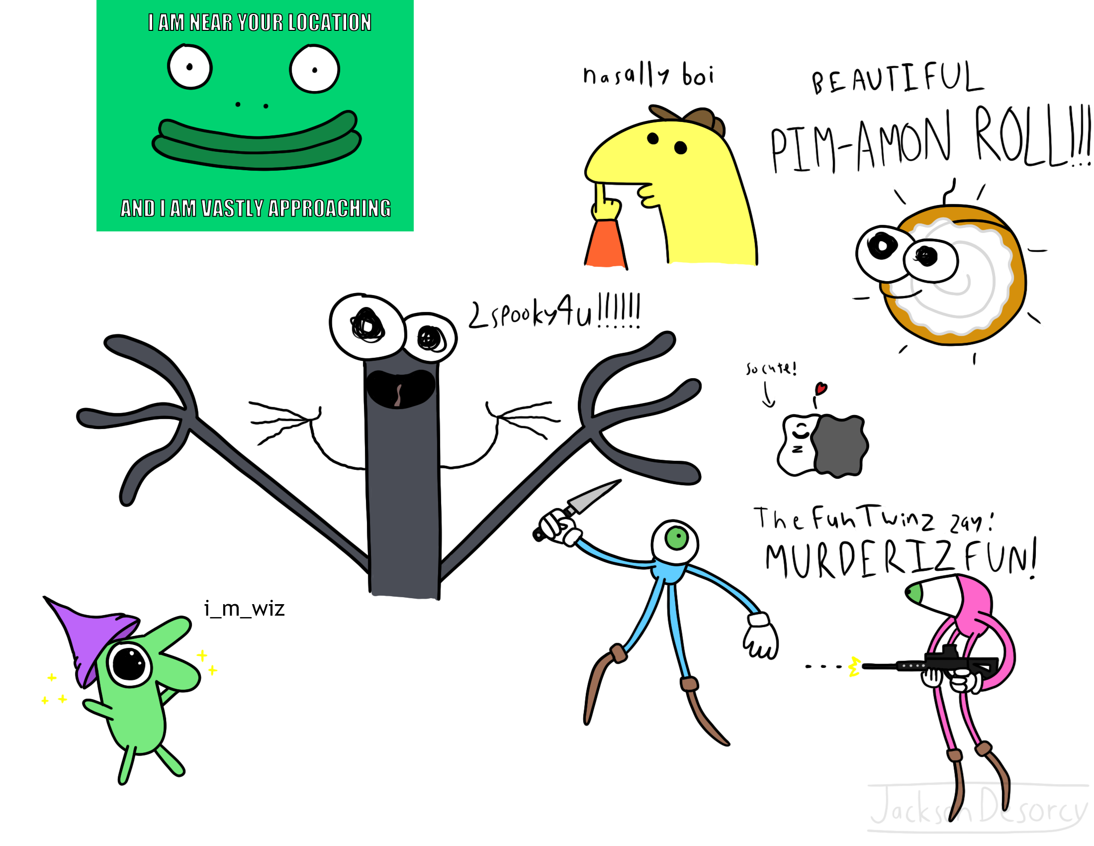 Smiling Friends Appreciation Doodles by jacksondesorcy on DeviantArt