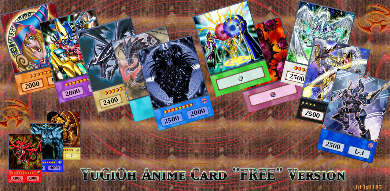 Free Anime Card Template by Yami Burak by YamiBurak on DeviantArt