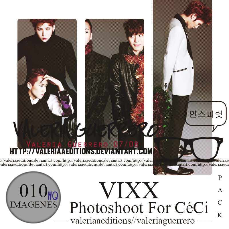 VIXX Photoshoot for Ceci Korea by valeriaaeditions on DeviantArt