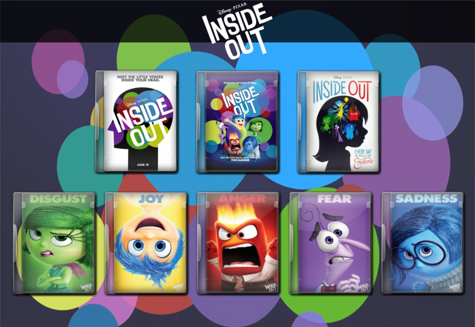 Inside Out Movie Icon Collection 2015 by WimboJallis121 on DeviantArt