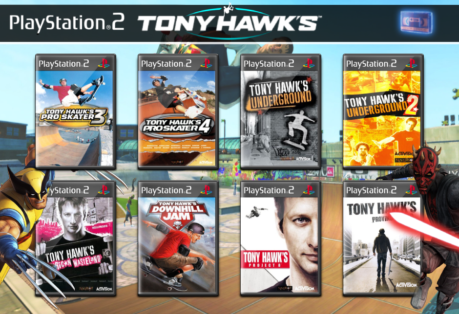 Tony Hawks Icon Collection by WimboJallis121 on DeviantArt