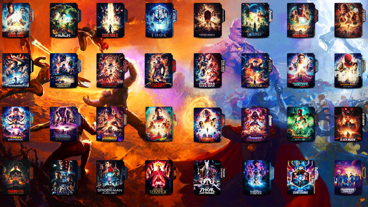 Marvel Cinematic Universe Alternative Folder Icon by genralhd on DeviantArt