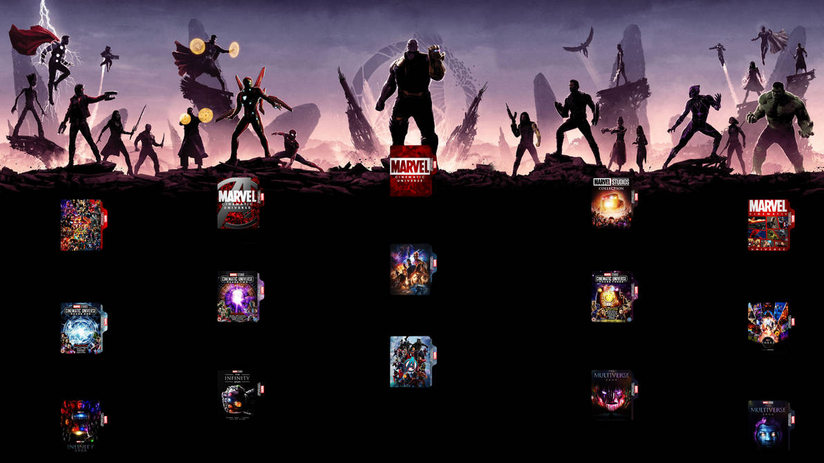 Marvel Cinematic Universe Main Folder Icons by genralhd on DeviantArt