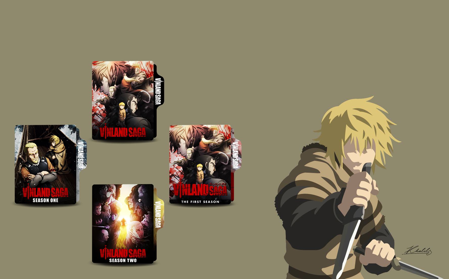 Vinland Saga (2019) Folder Icon by MamadNobarii on DeviantArt