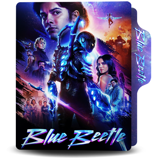 Blue Beetle (2023) Folder Icon by genralhd on DeviantArt