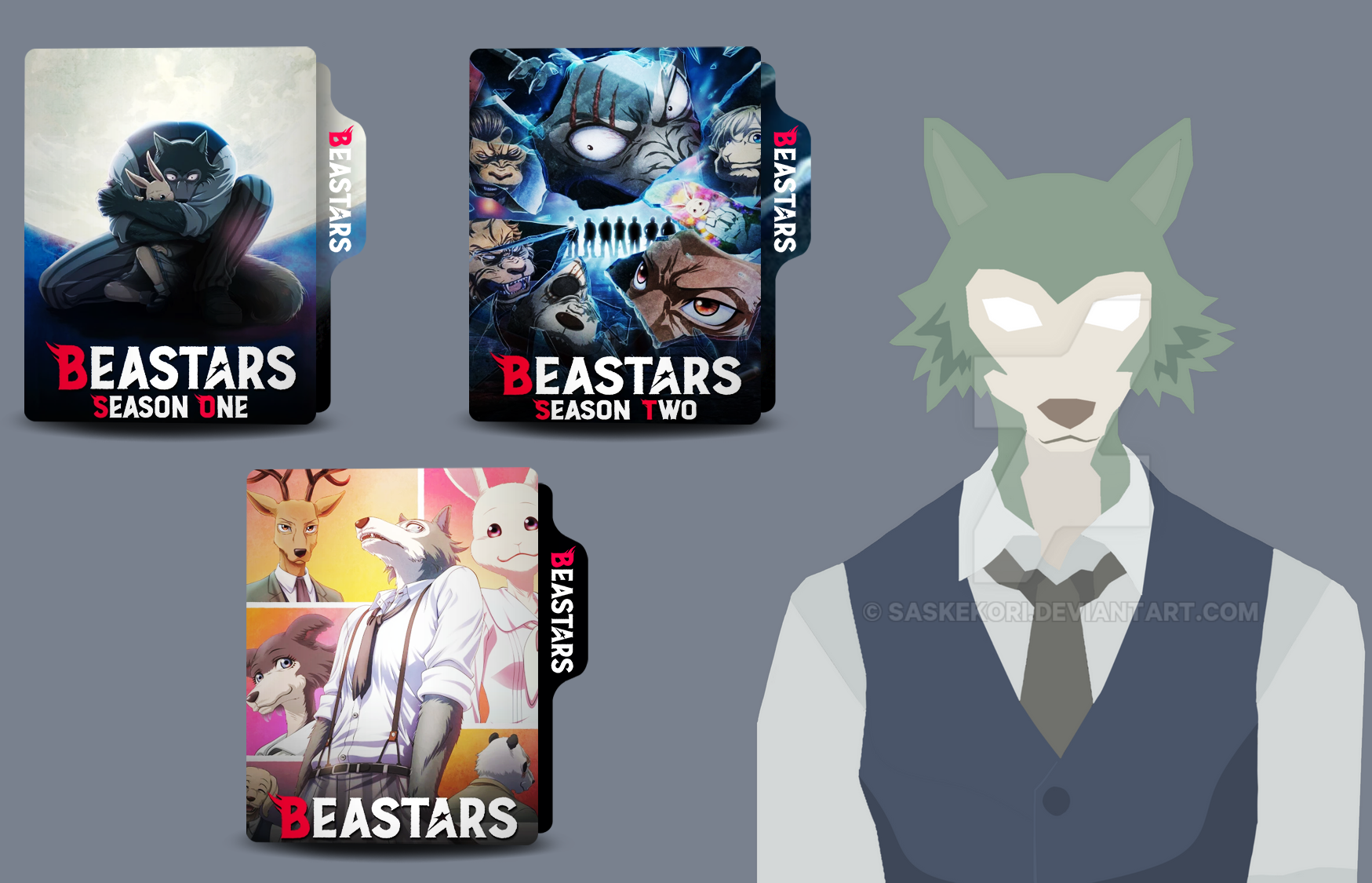 BEASTARS (2019) Folder Icon by genralhd on DeviantArt