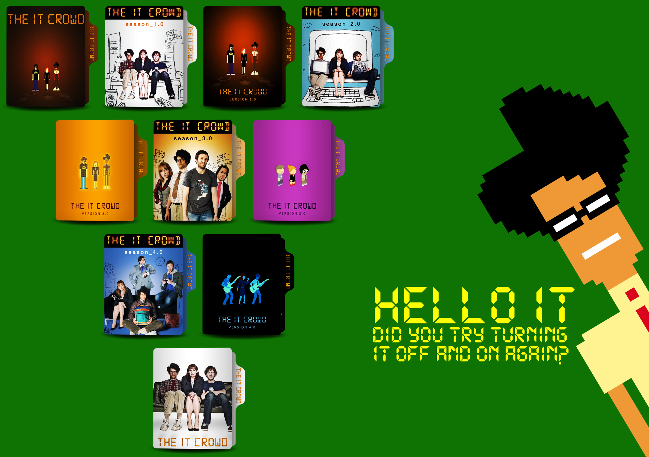 The IT Crowd (2006) Folder Icon by genralhd on DeviantArt