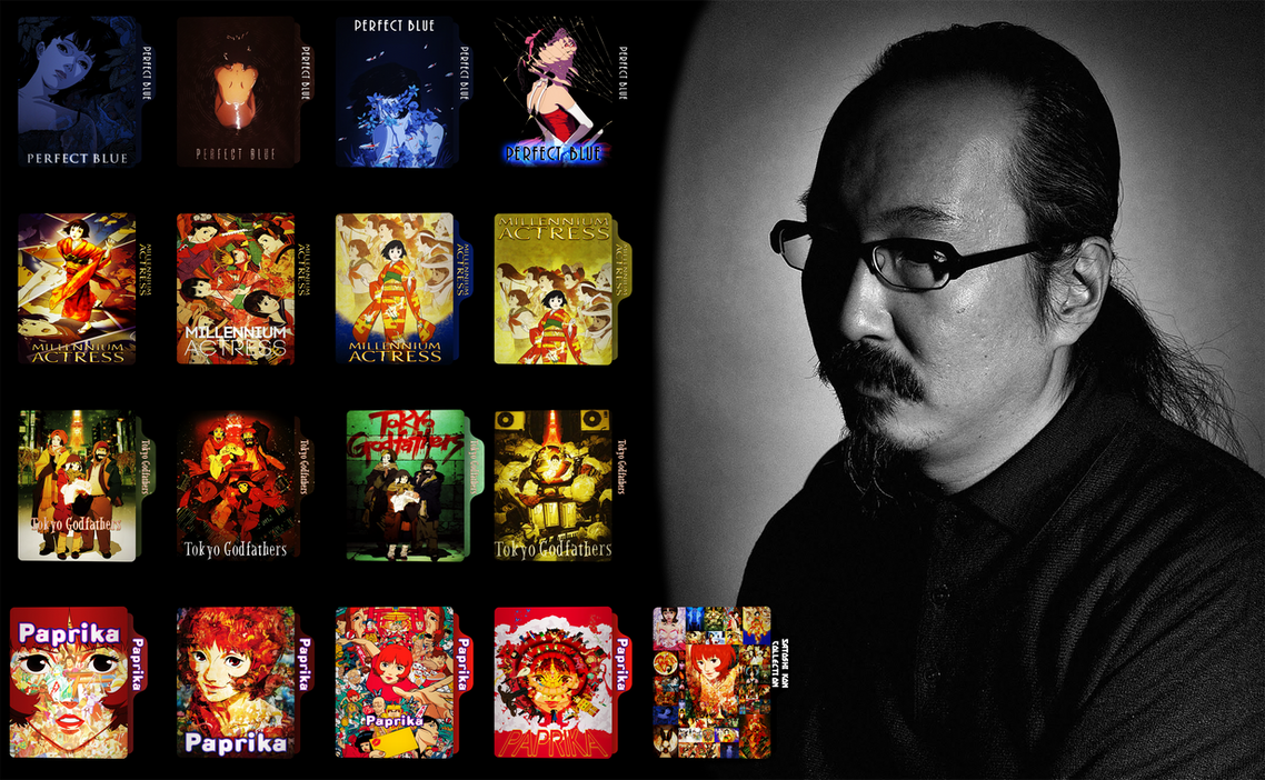 Satoshi Kon Collection Folder Icon by MamadNobarii on DeviantArt