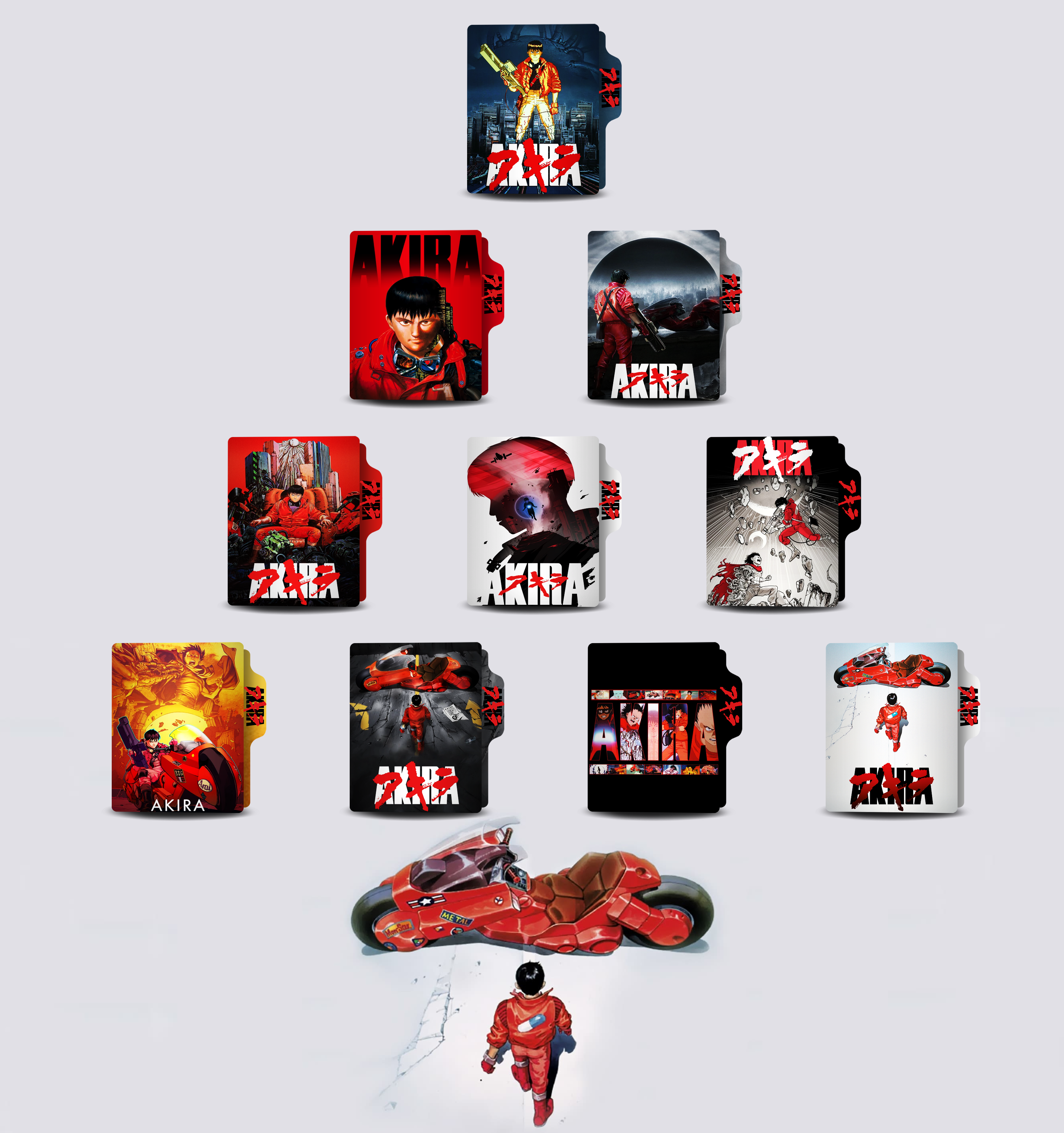 Akira (1988) Folder Icon by MamadNobarii on DeviantArt