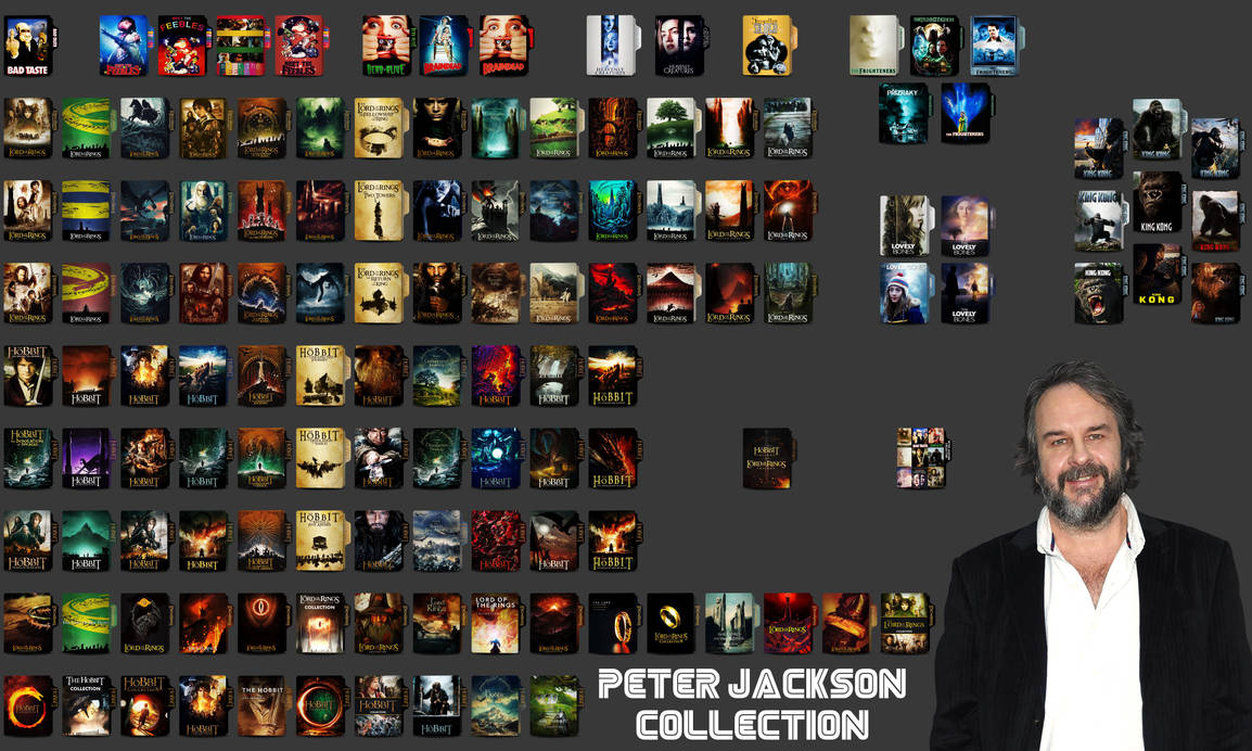 Peter Jackson Collection Folder Icon by genralhd on DeviantArt