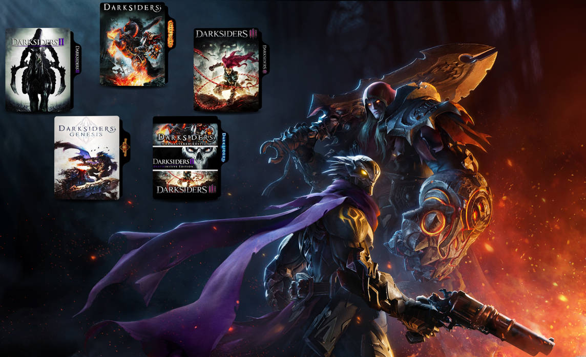 Darksiders Game Collection Folder Icon by MamadNobarii on DeviantArt