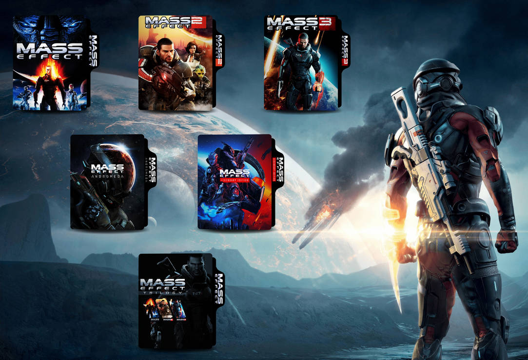 Mass Effect Game Collection Folder Icon by MamadNobarii on DeviantArt