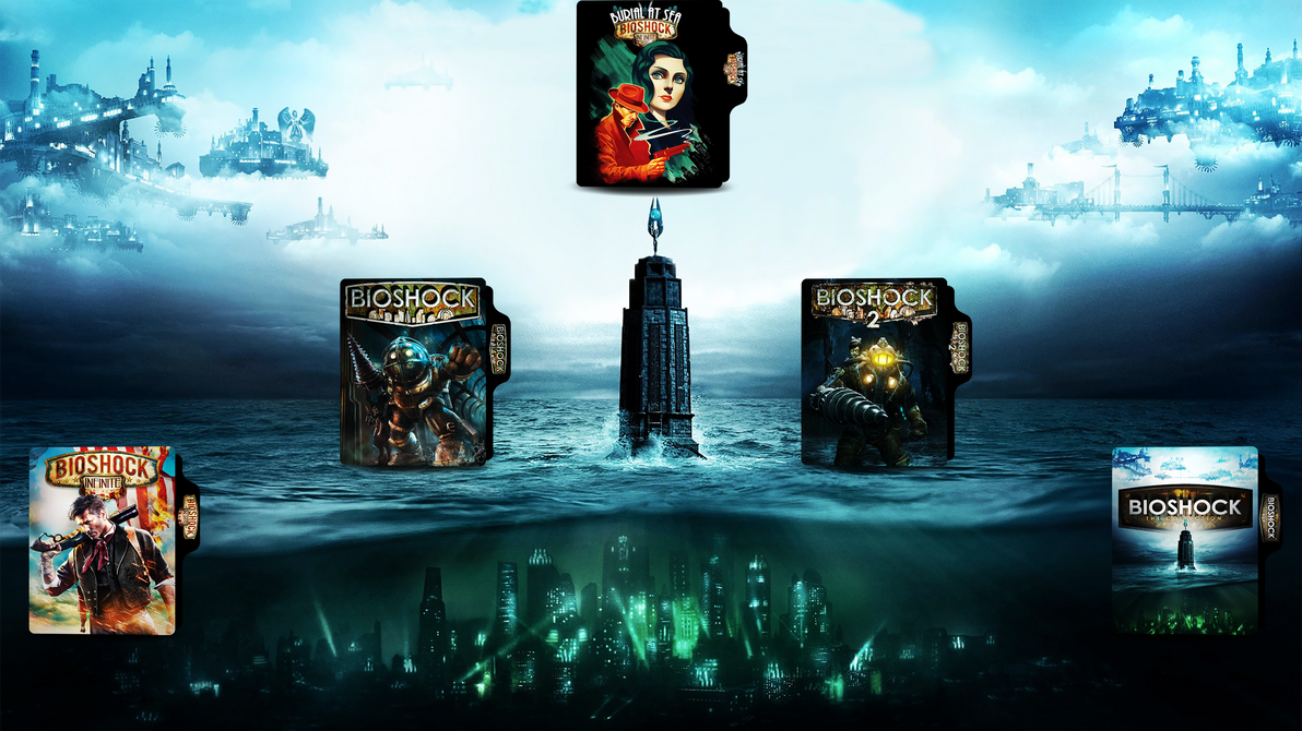 Bioshock Game Collection Folder Icon by genralhd on DeviantArt