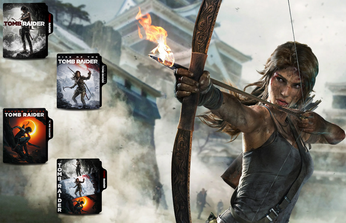Tomb Raider Game Collection Folder Icon by genralhd on DeviantArt