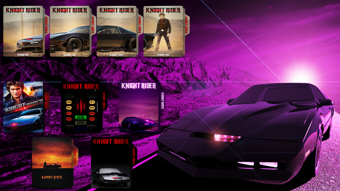 Knight Rider (1982) Folder Icon by MamadNobarii on DeviantArt