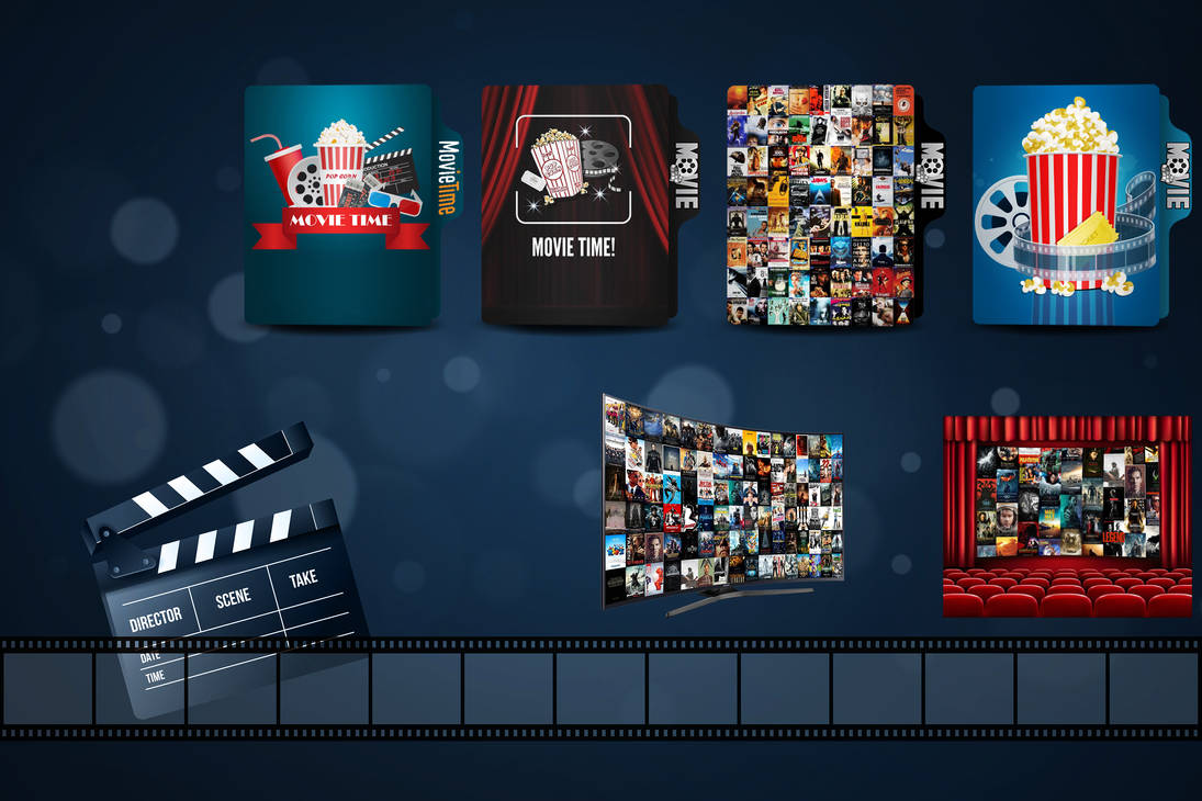 Movies Folder Icon by genralhd on DeviantArt