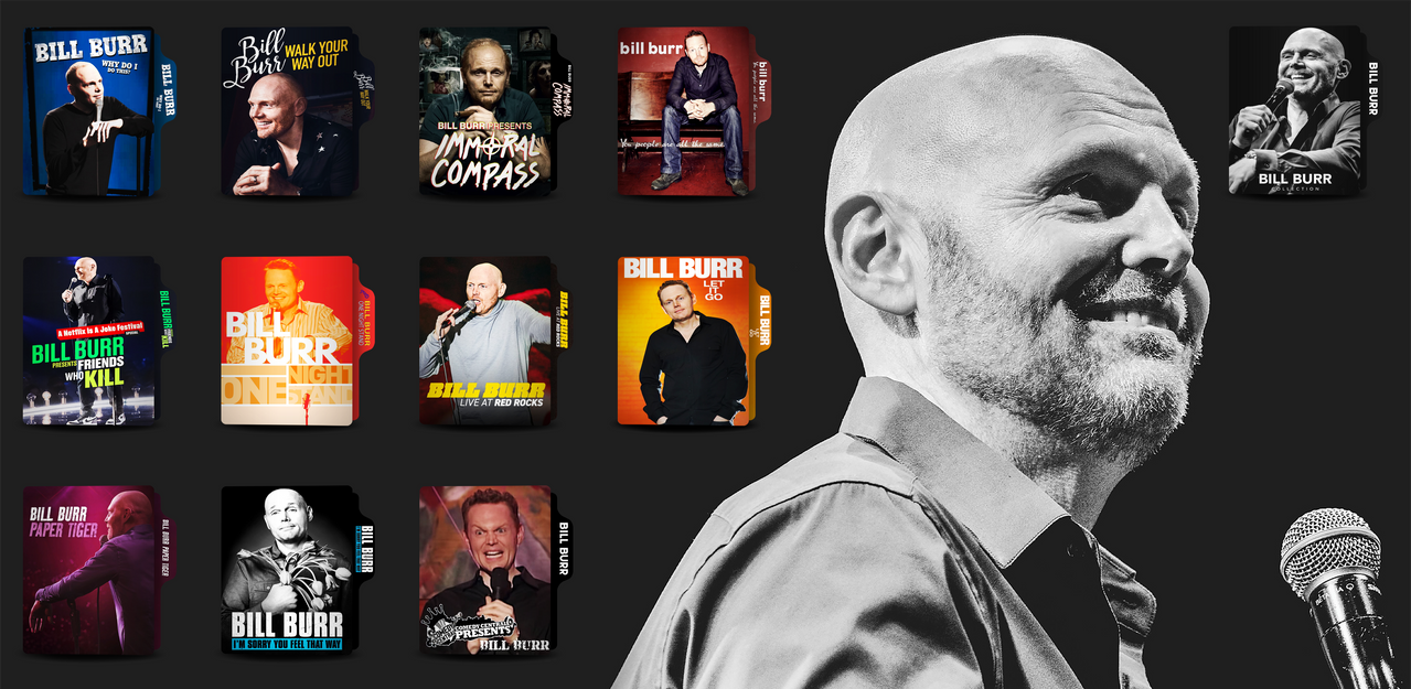 Bill Burr Stand-up Collection Folder Icon by genralhd on DeviantArt