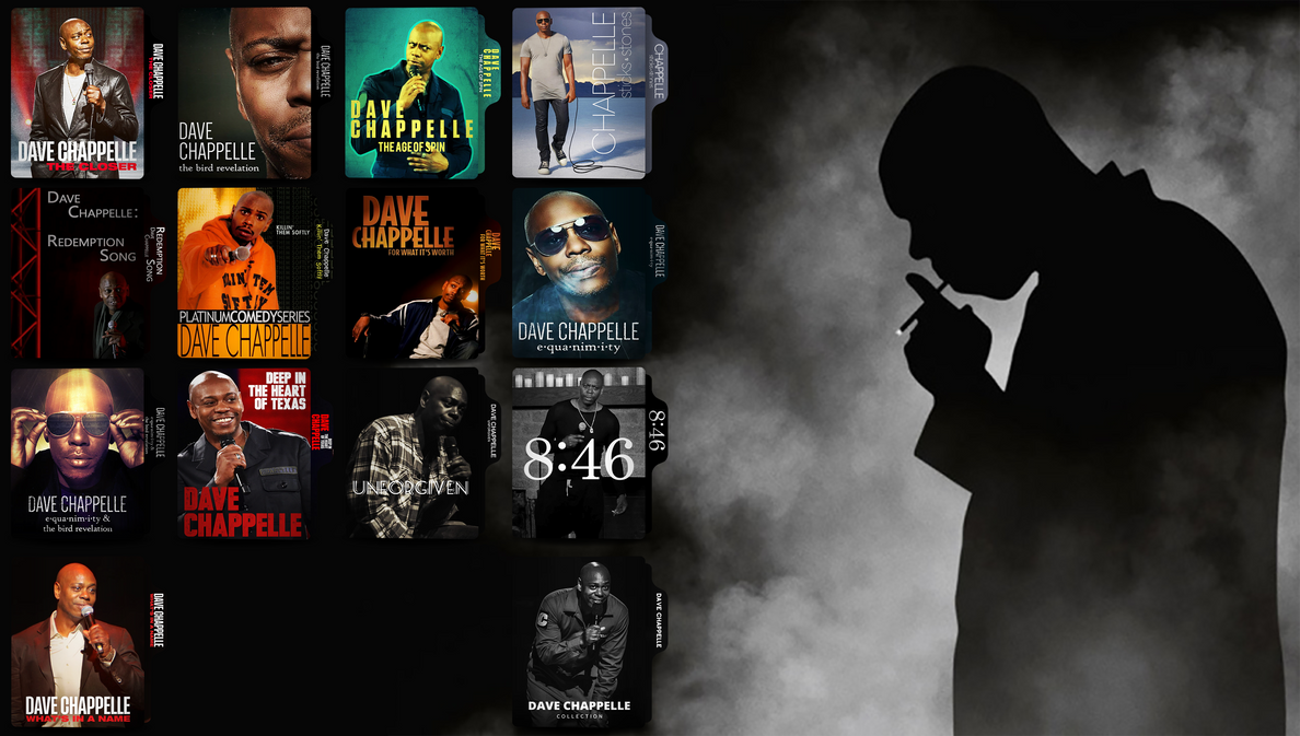 Dave Chappelle Stand-up Collection Folder Icon by genralhd on DeviantArt