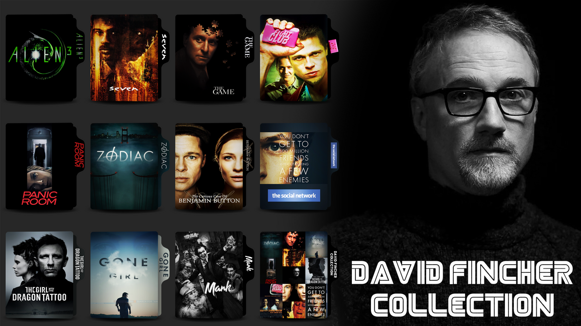 David Fincher Collection Folder Icon by MamadNobarii on DeviantArt