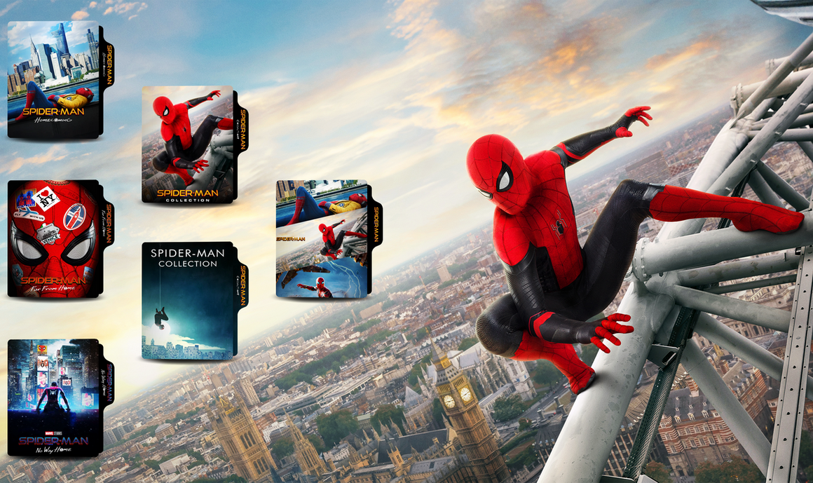 MCU Spider-Man Trilogy Folder Icon by genralhd on DeviantArt