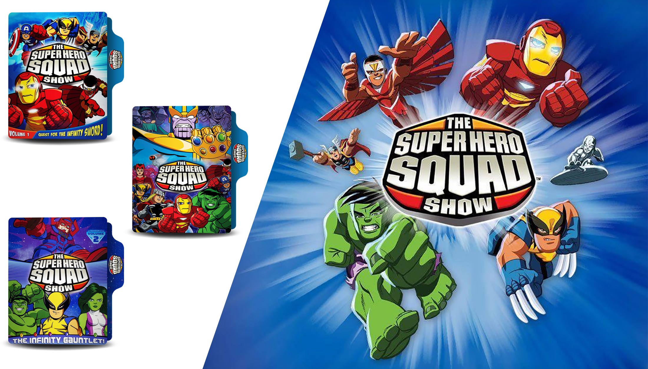 The Super Hero Squad Show (2009) Folder Icon by genralhd on DeviantArt