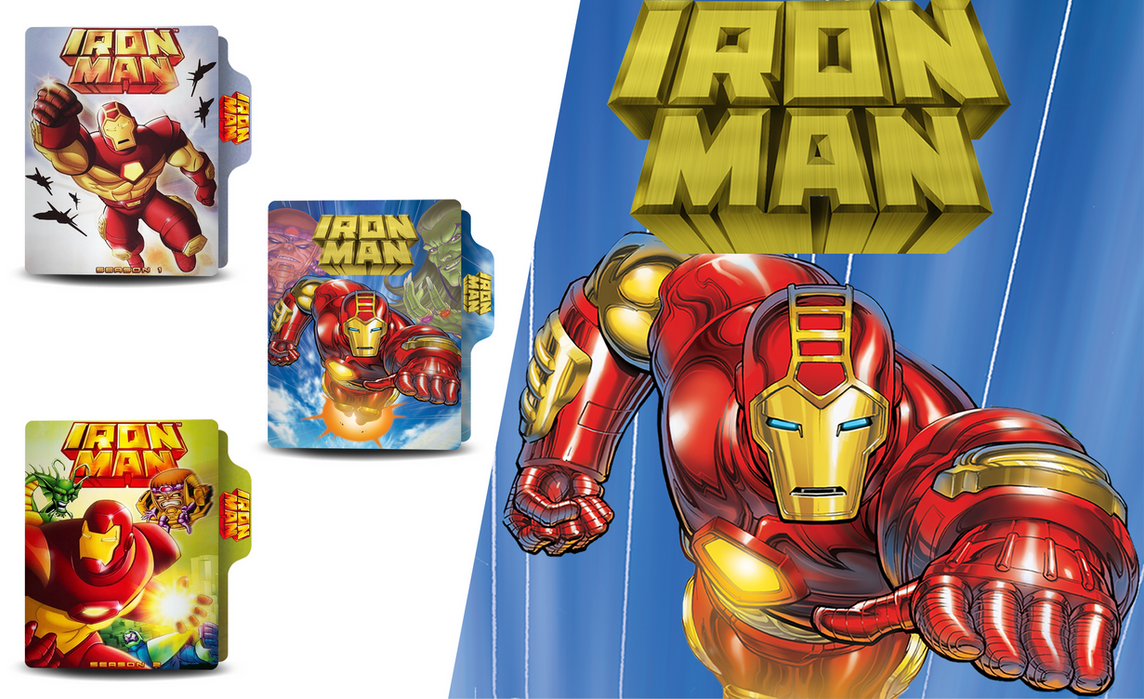Iron Man (1994) Folder Icon by MamadNobarii on DeviantArt