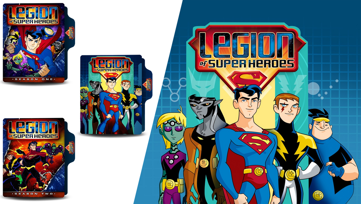 Legion of Super Heroes (2006) Folder Icon by MamadNobarii on DeviantArt