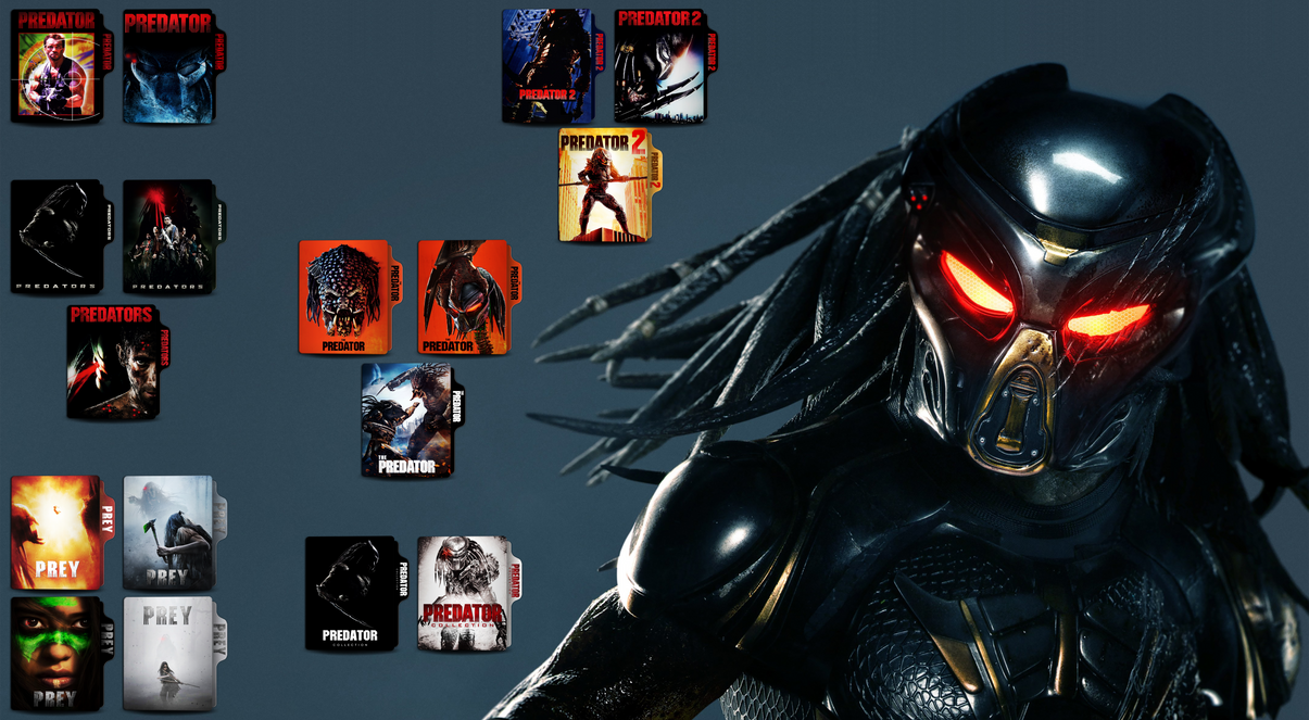 Predator Collection Folder Icon by genralhd on DeviantArt