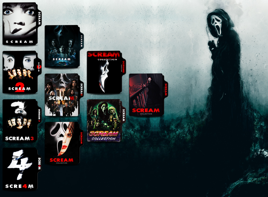 Scream Collection Folder Icon by genralhd on DeviantArt