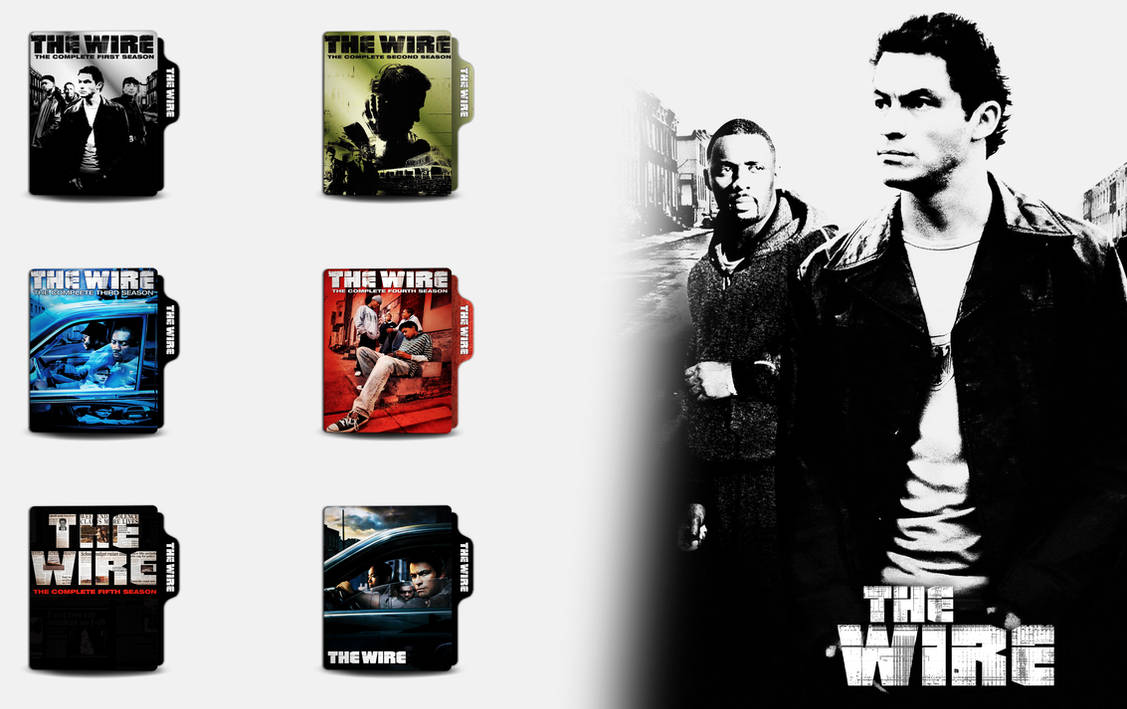 The Wire (2002) Folder Icon by MamadNobarii on DeviantArt