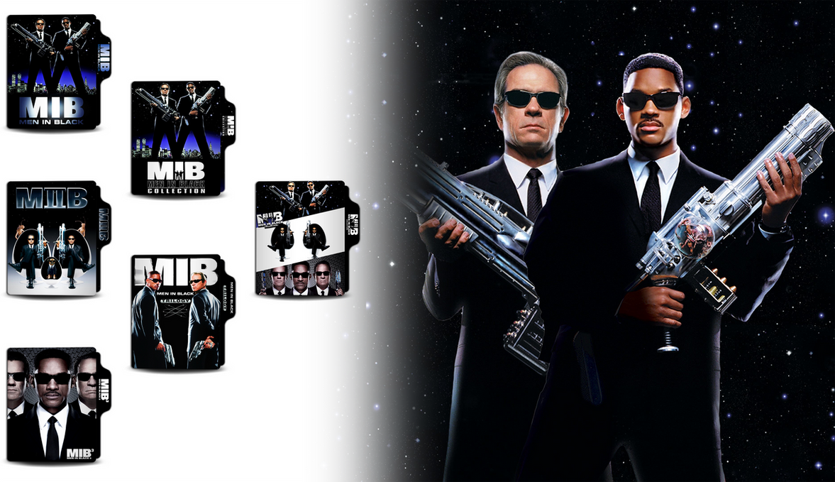 Men in Black Trilogy Folder Icon by genralhd on DeviantArt