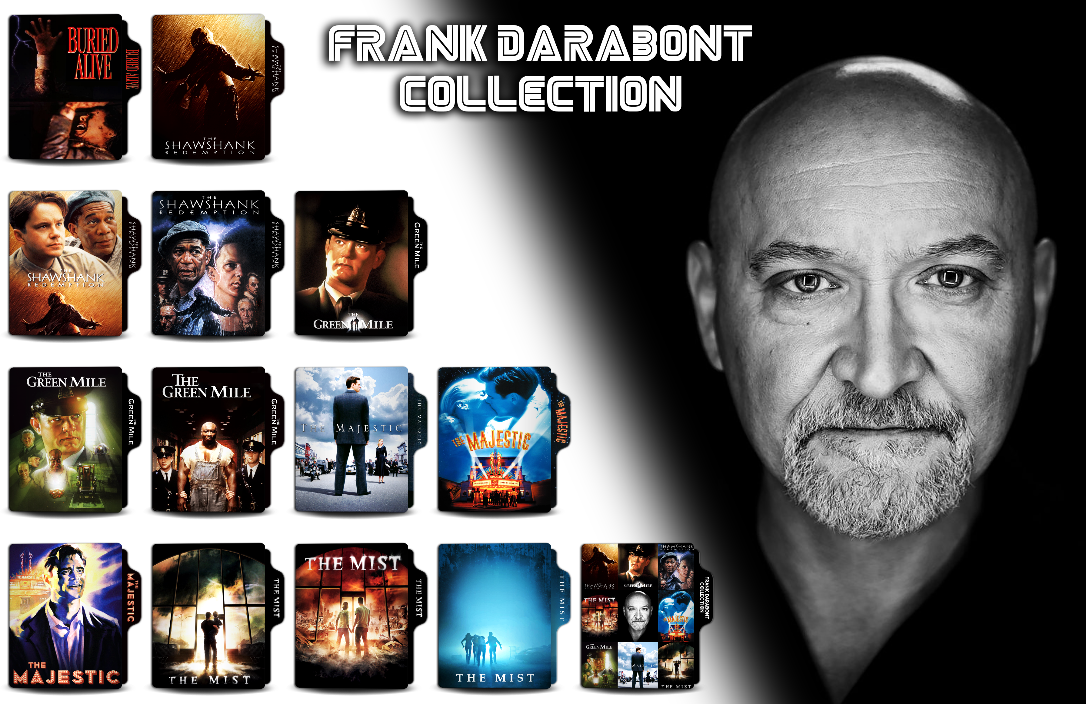 Frank Darabont Collection Folder Icon by MamadNobarii on DeviantArt