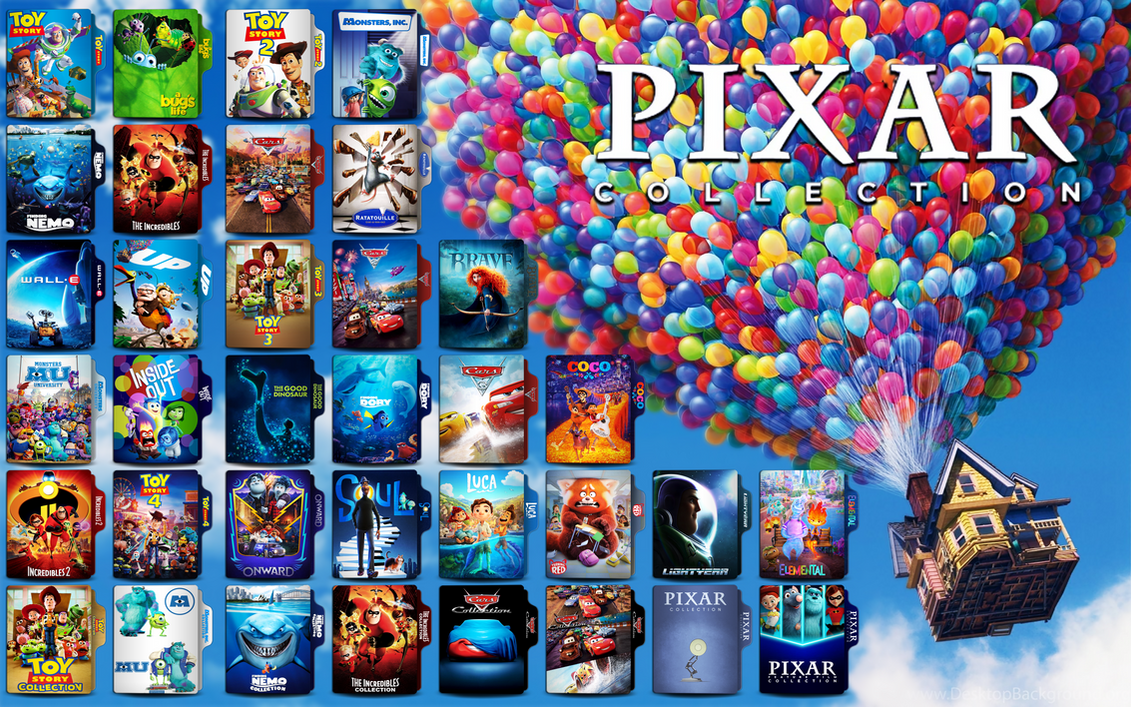 Pixar Animation Collection Folder Icon by genralhd on DeviantArt
