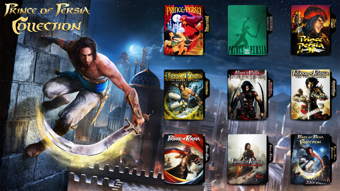 Prince of Persia Game Collection Folder Icon by MamadNobarii on DeviantArt