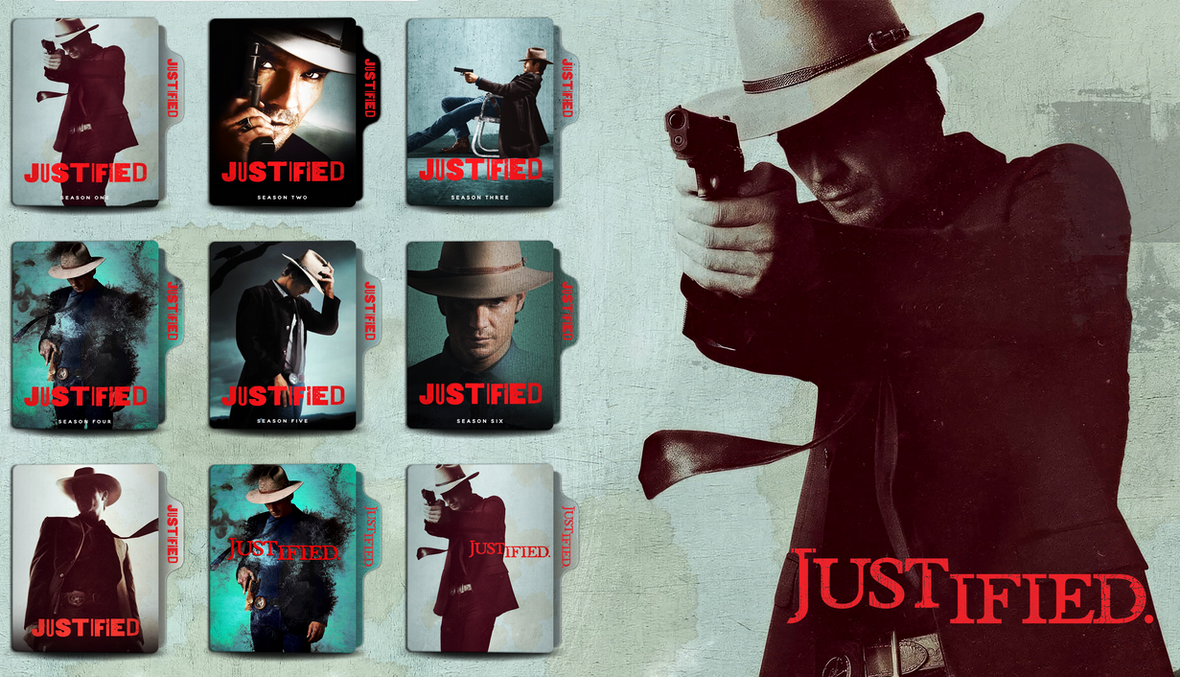 Justified (2010) Folder Icon by genralhd on DeviantArt