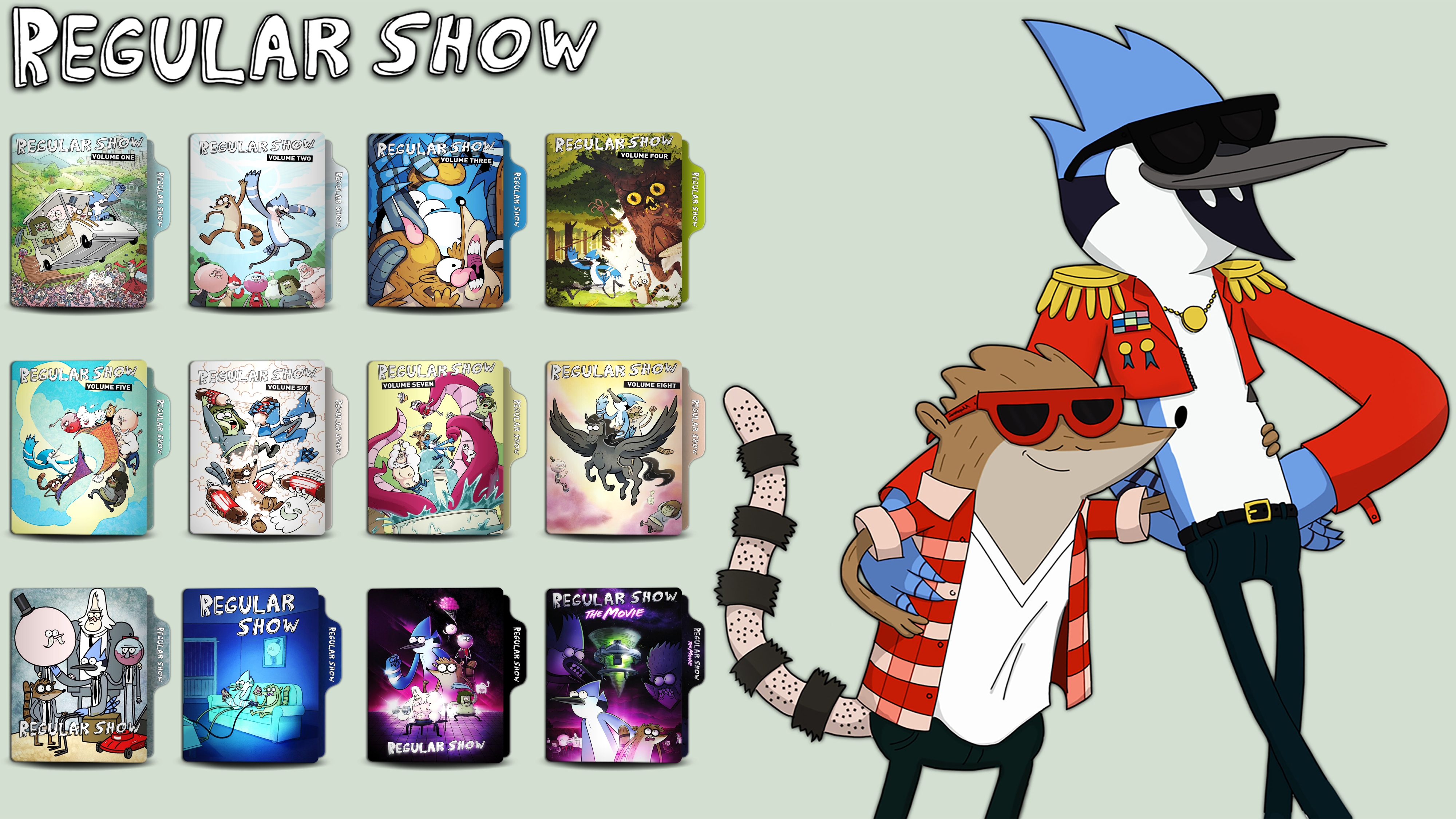 Regular Show (2010) Folder Icon by genralhd on DeviantArt