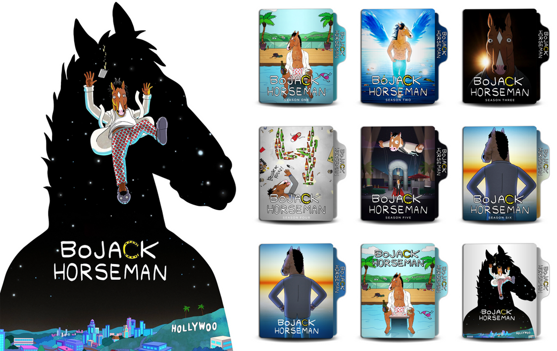 BoJack Horseman (2014) Folder Icon by MamadNobarii on DeviantArt
