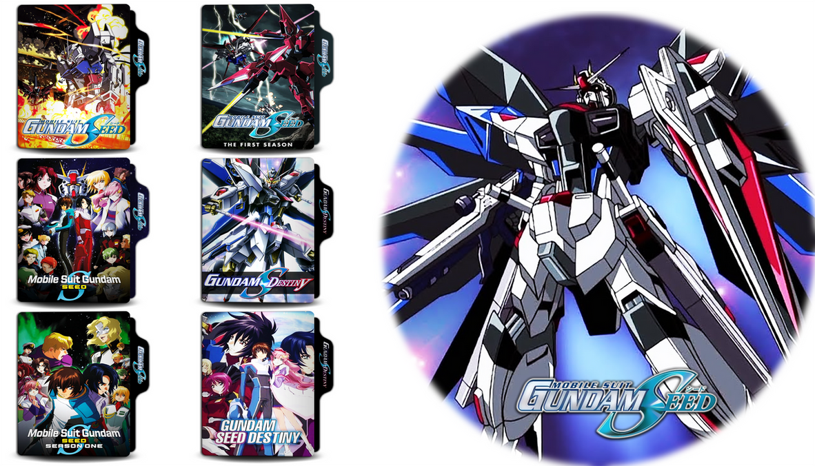 Mobile Suit Gundam SEED (2002) Folder Icon by genralhd on DeviantArt