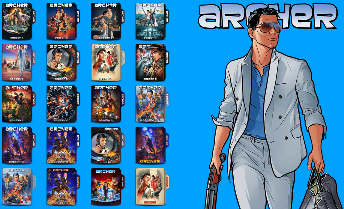 Archer (2009) Folder Icon by genralhd on DeviantArt