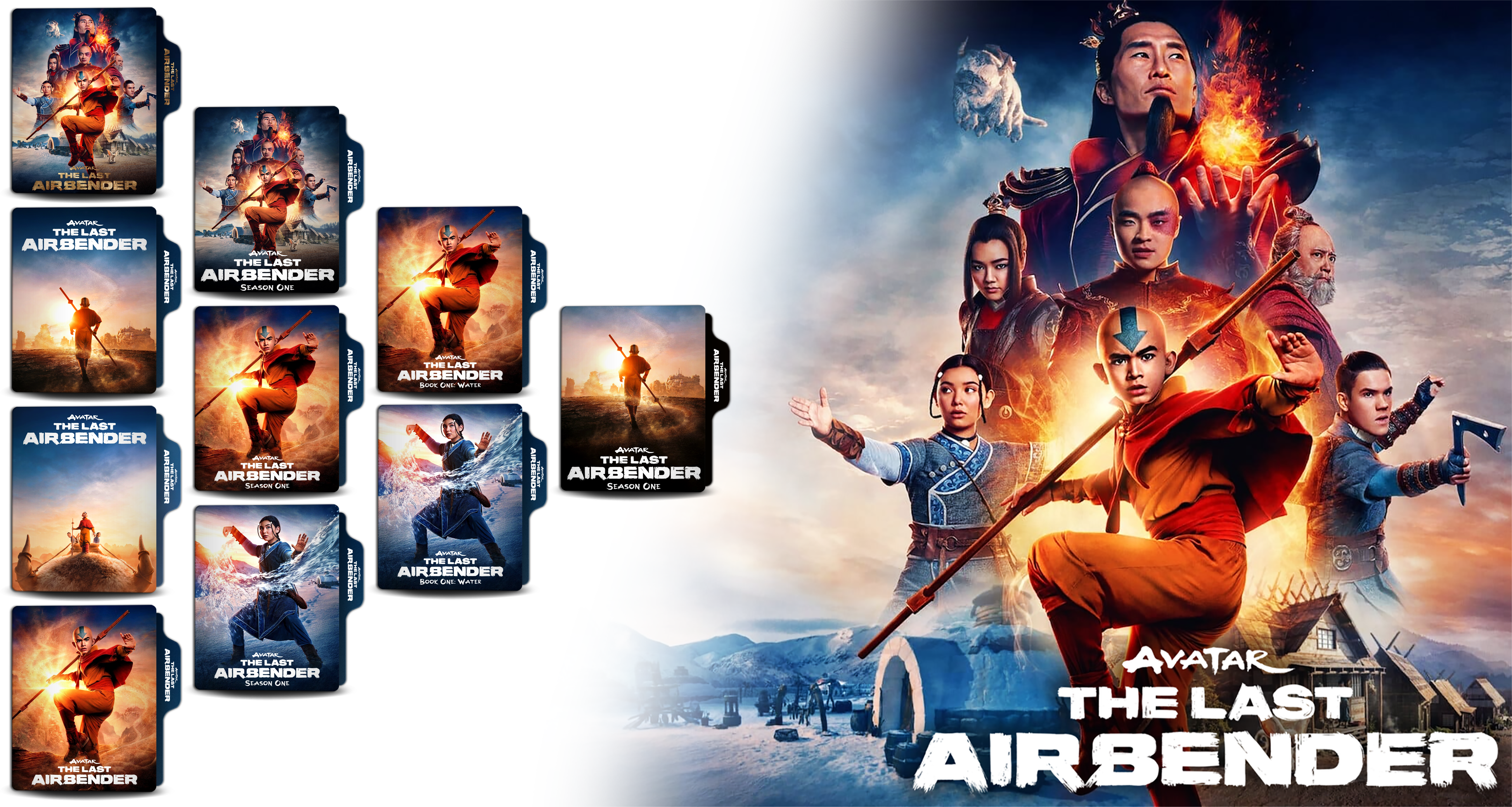 Avatar: The Last Airbender (2024) Folder Icon by MamadNobarii on DeviantArt
