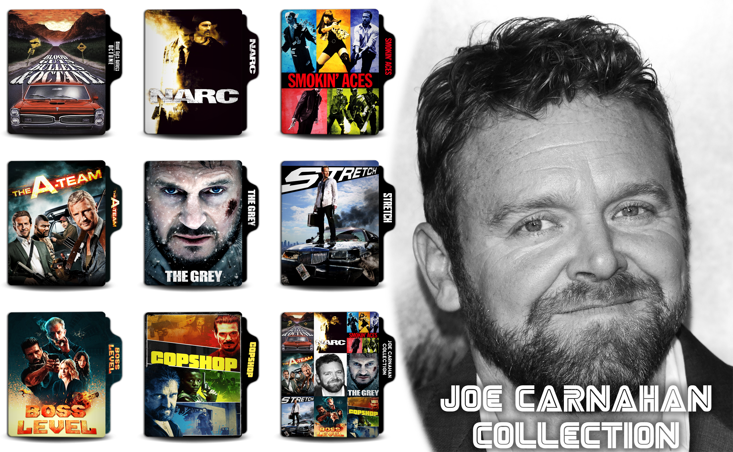 Joe Carnahan Collection Folder Icon by MamadNobarii on DeviantArt
