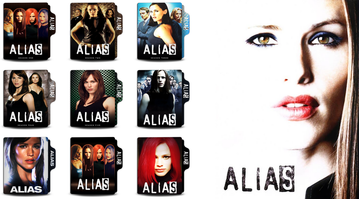 Alias (2001) Folder Icon by genralhd on DeviantArt