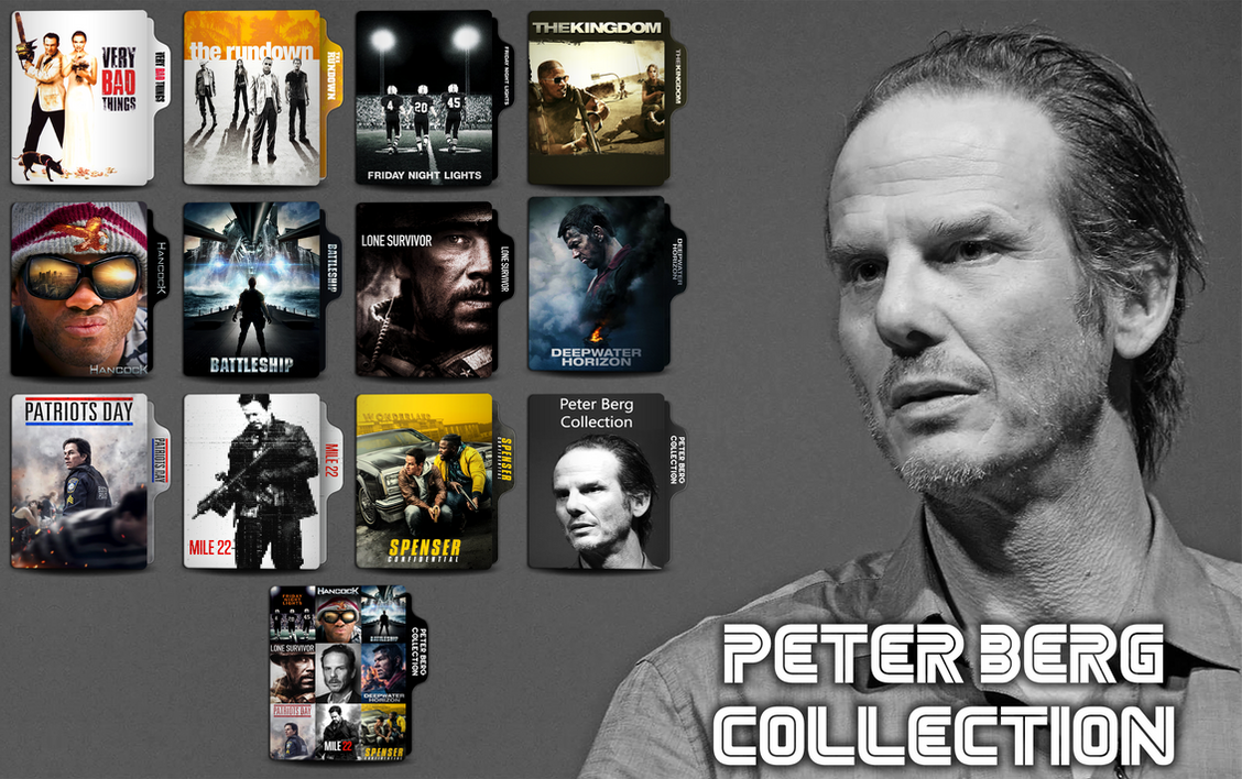 Peter Berg Collection Folder Icon by MamadNobarii on DeviantArt