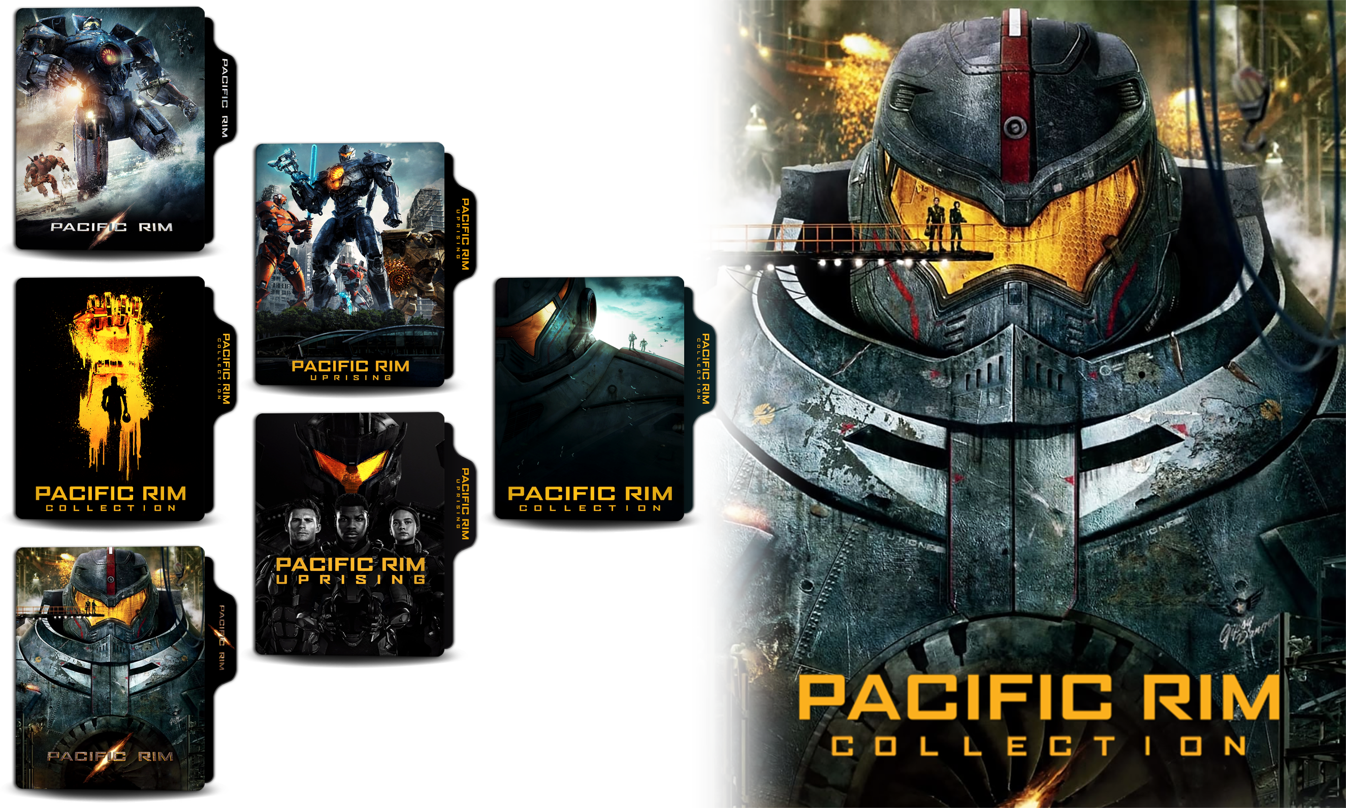 Pacific Rim Collection Folder Icon by MamadNobarii on DeviantArt