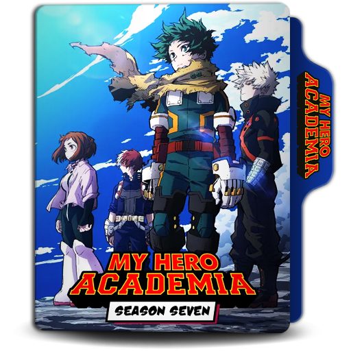 My Hero Academia (2016) Season 7 Folder Icon by MamadNobarii on DeviantArt